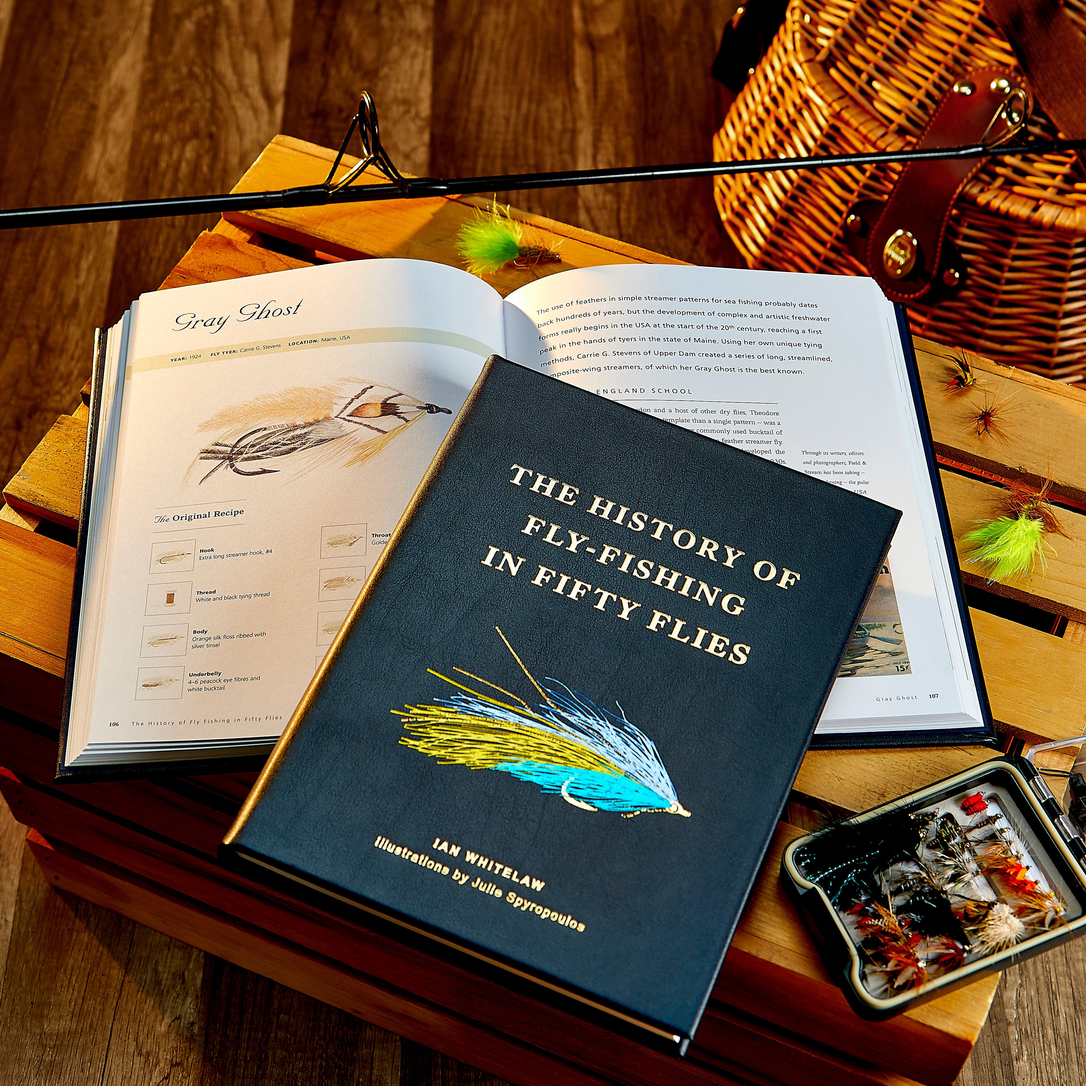 The History of Fly Fishing in Fifty Flies – Kiawah River Finery